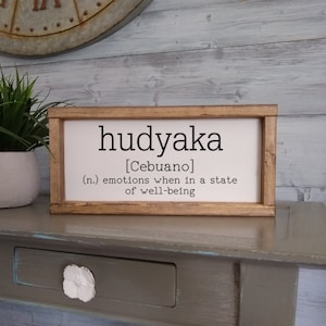 Hudyaka Sign - Cebuano Sign, Philippines, Filipino Home, Hudyaka, Cebu ...