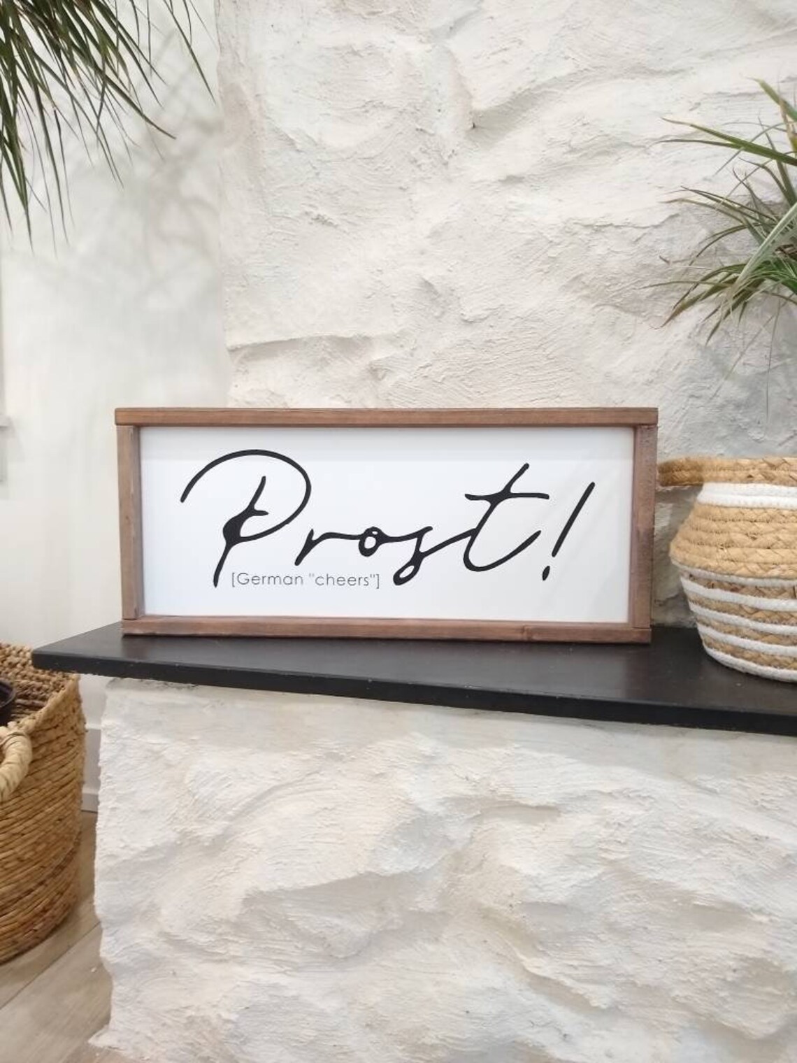 Prost Sign German Pub Wooden Sign German Bier Gemutlichkeit | Etsy