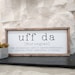 Uff Da Sign Norway Gift Norwegian Sign Scandinavian Home Decor - Etsy