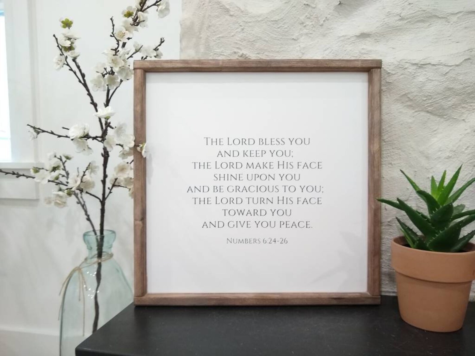 The Blessing Numbers 6 the Lord Bless You and Keep You Bible - Etsy