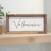 Välkommen Sign Swedish Gift Welcome Home Decor Scandinavian Friend Gift ...