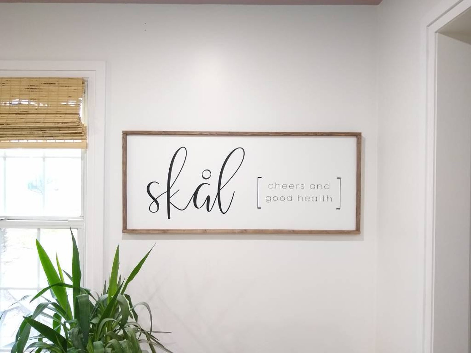 Skål Sign Skal Viking Gift Swedish Danish Decor Norwegian Cheers ...