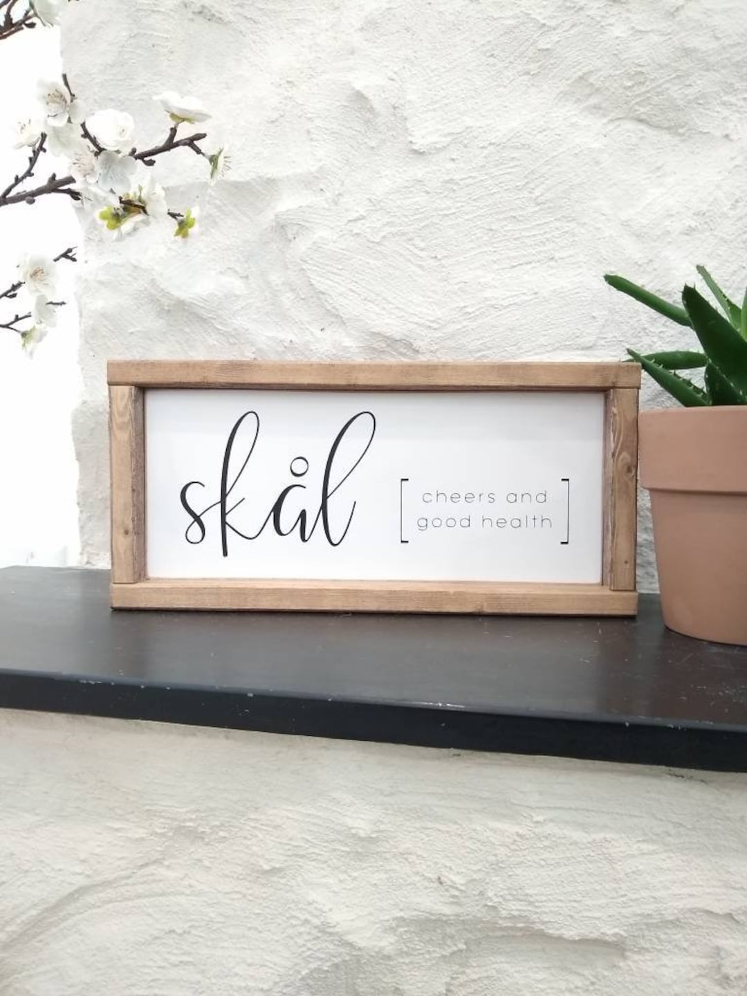 Skål Sign Skal Viking Gift Swedish Danish Decor Norwegian Cheers ...