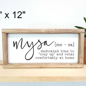 Mysa Sign Swedish, Definition, Painted, Sweden, Wall Decor, Home Living ...