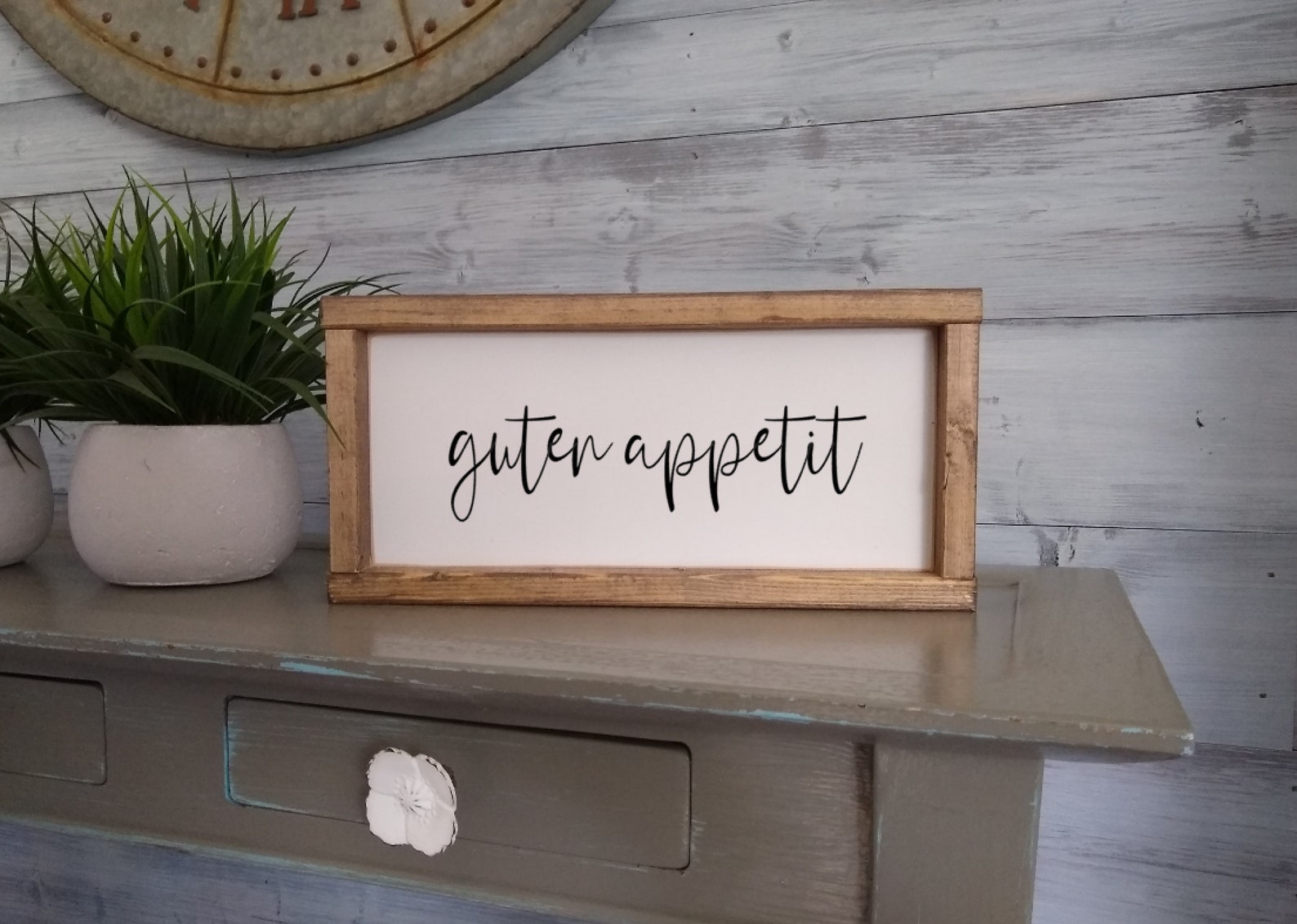 Guten Appetit Sign German Gift German Sayings Phrases | Etsy