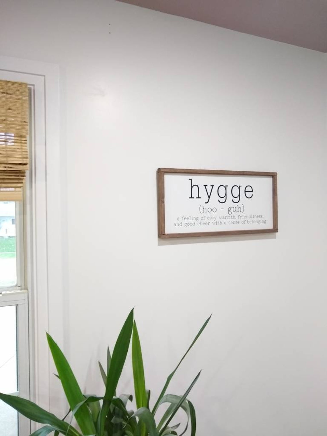 Hygge sign Denmark Christmas Danish sign Scandinavian gift | Etsy