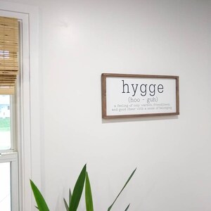 Hygge Sign, Denmark Christmas, Danish Sign, Scandinavian Gift ...