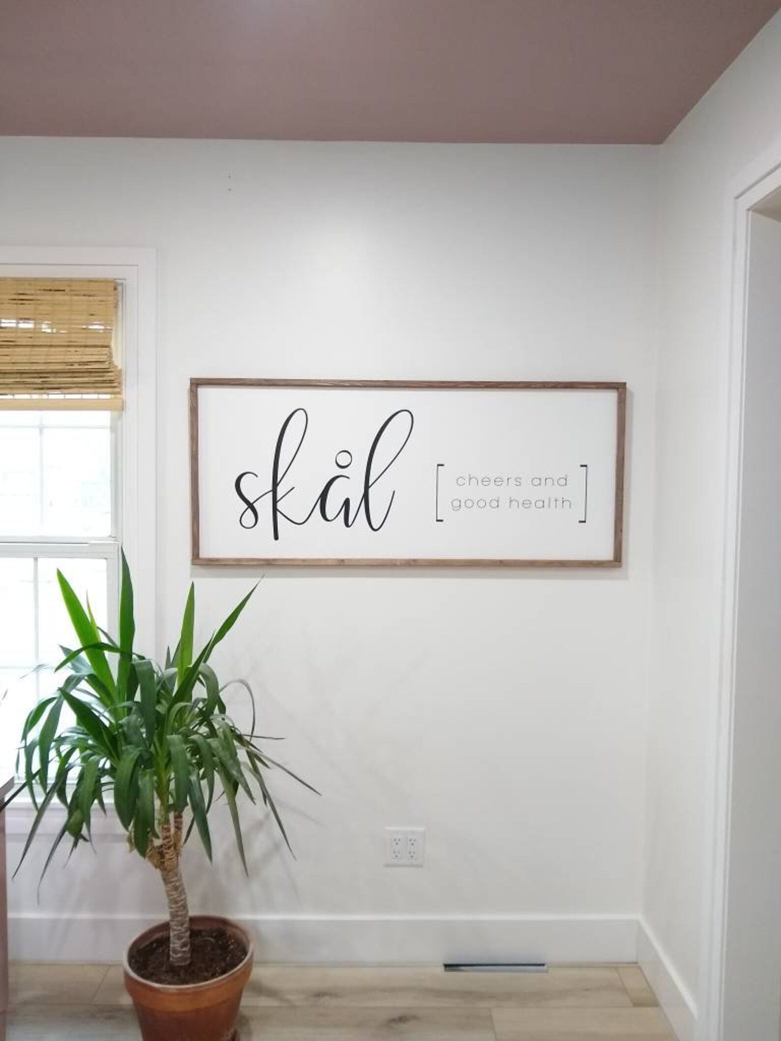 Skål Sign Skal Viking Gift Swedish Danish Decor Norwegian Cheers ...