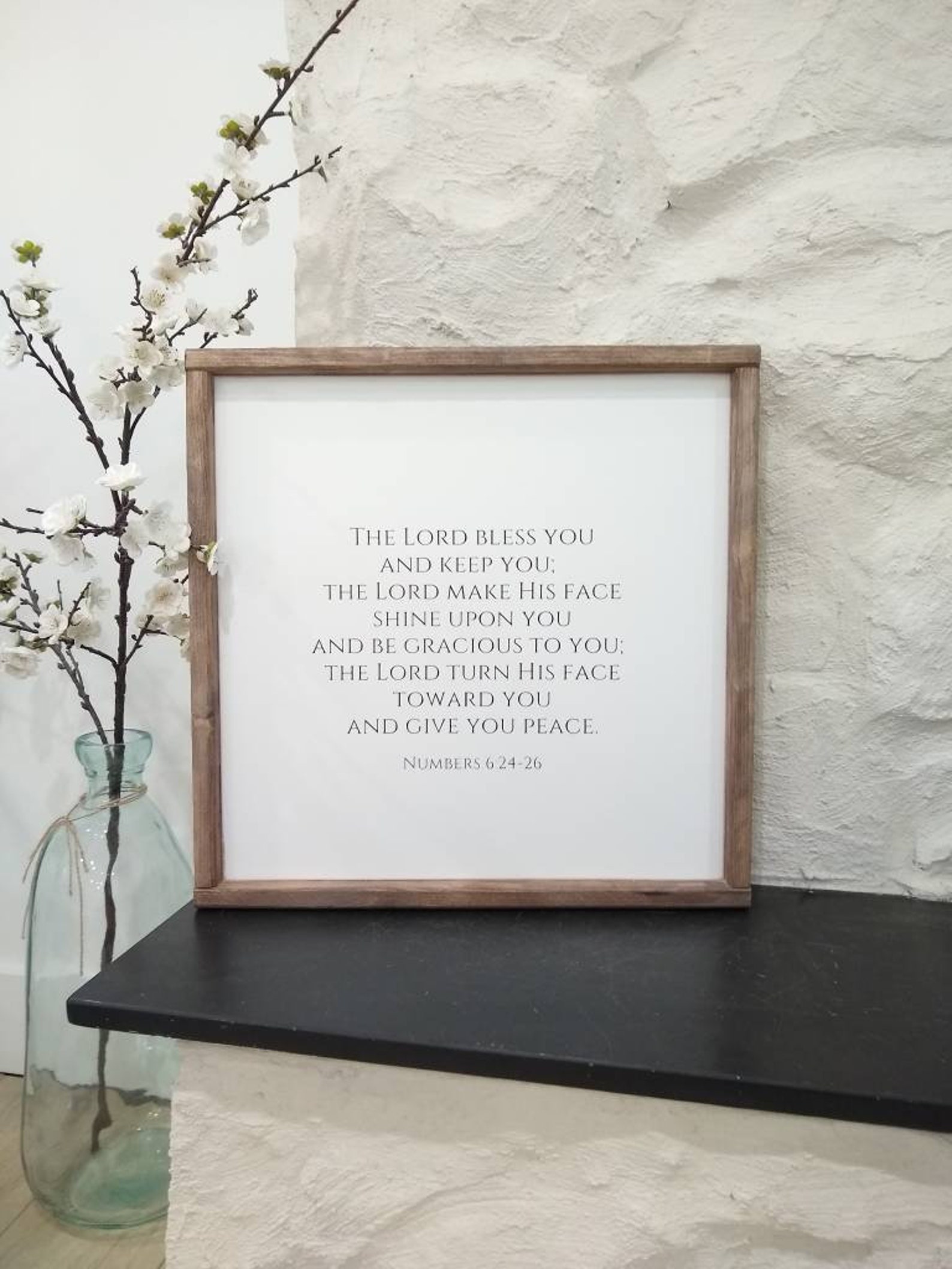 The Blessing Numbers 6 the Lord Bless You and Keep You Bible - Etsy