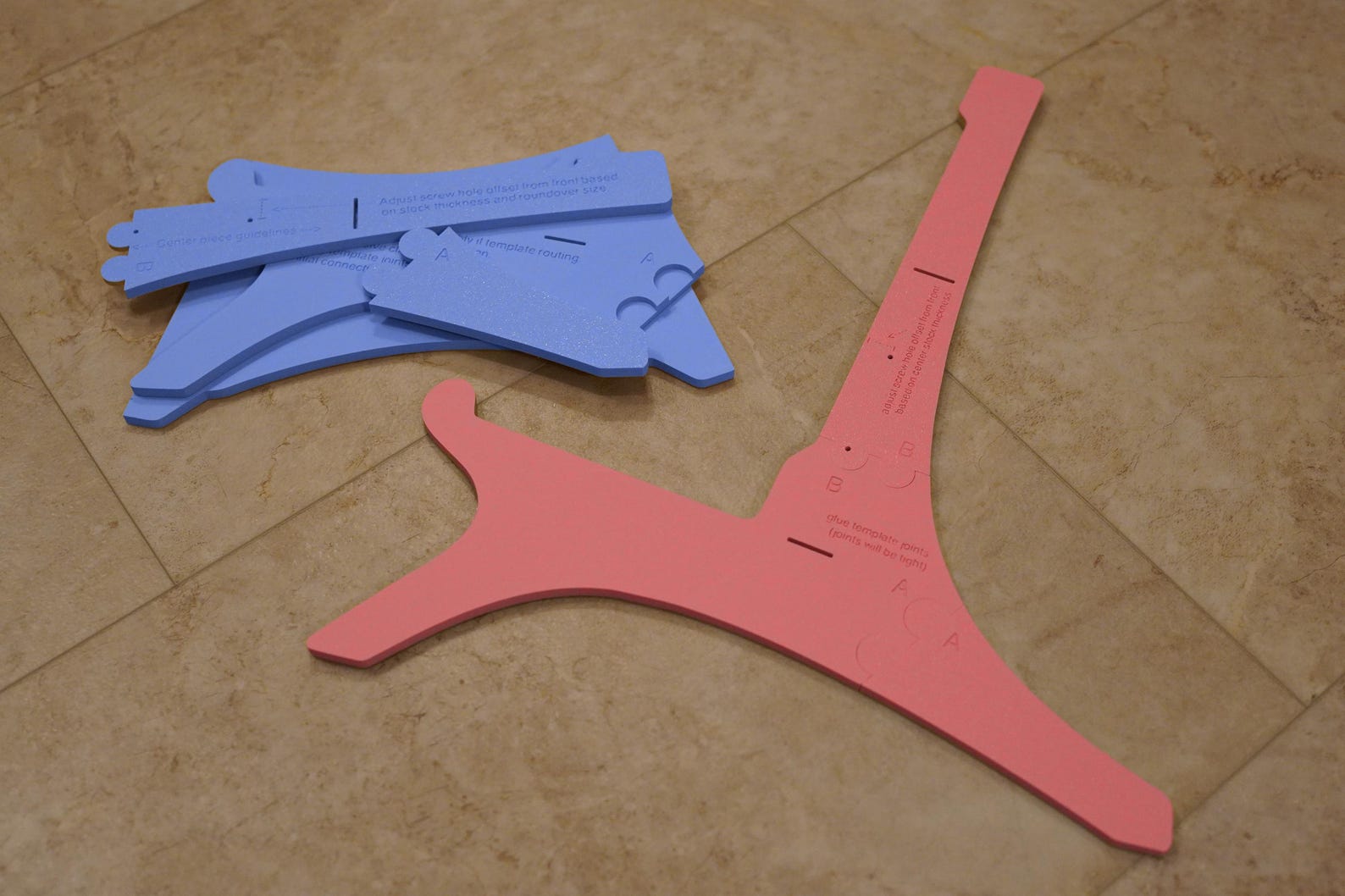 Guitar Stand Woodworking TEMPLATE (3D Print) - Etsy
