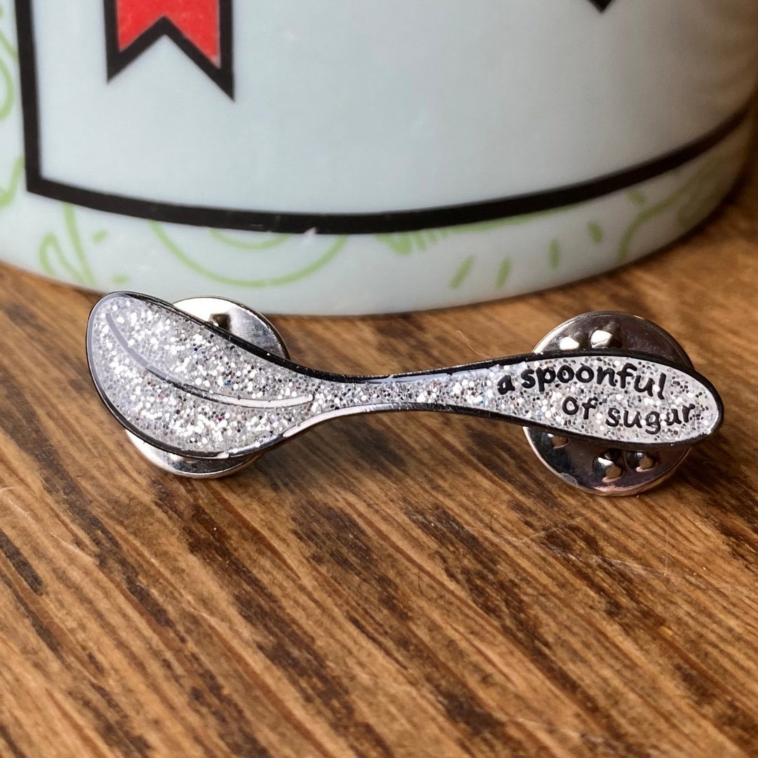 Mary Poppins inspirierte A Spoonful of Sugar Soft Enamel Pin - Etsy.de