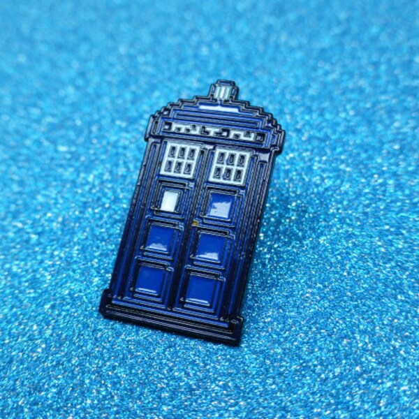 Tardis Pin - Etsy