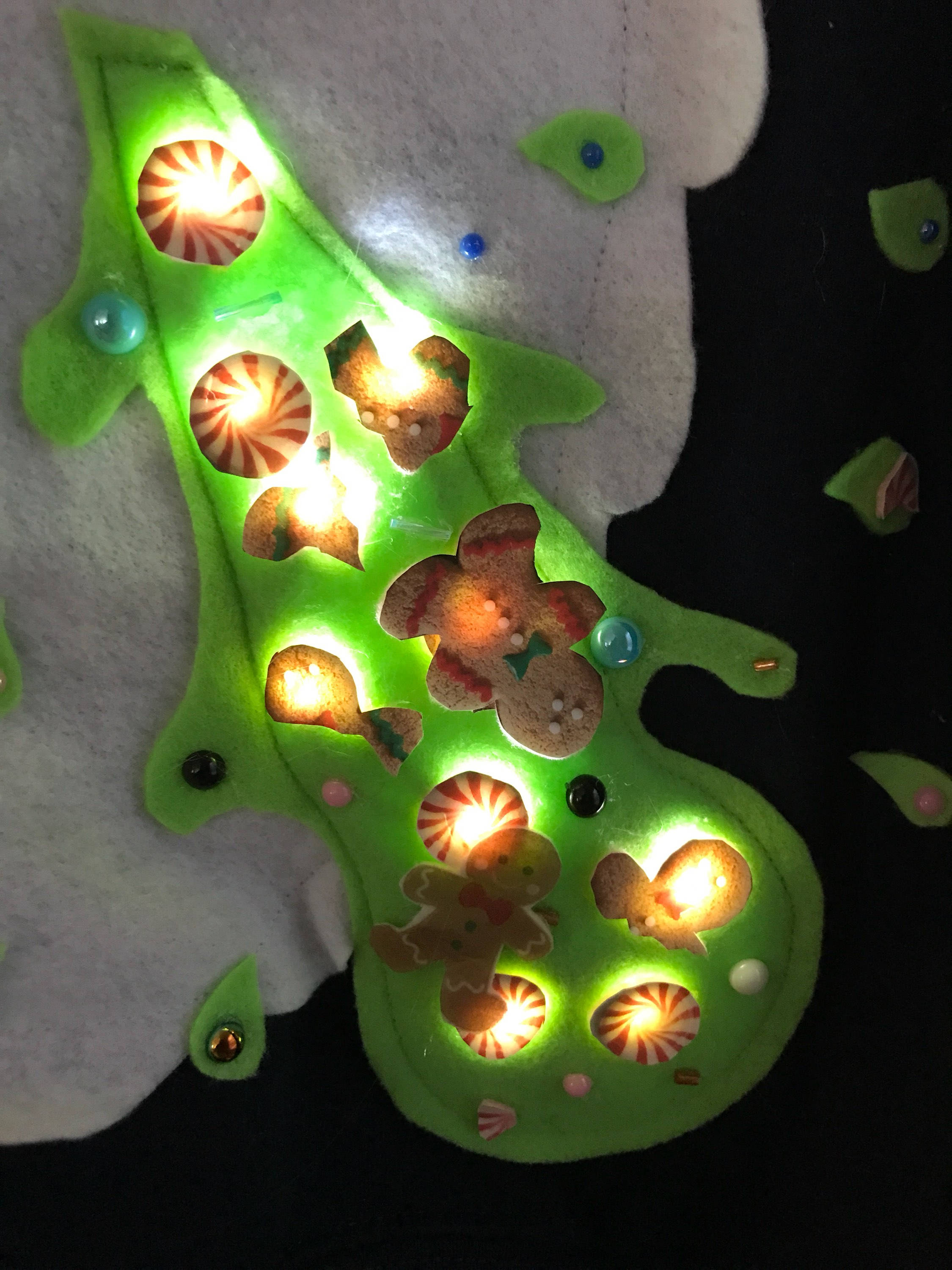 Ugly Christmas Sweater Poor Santa Vomiting up Gingerbread - Etsy