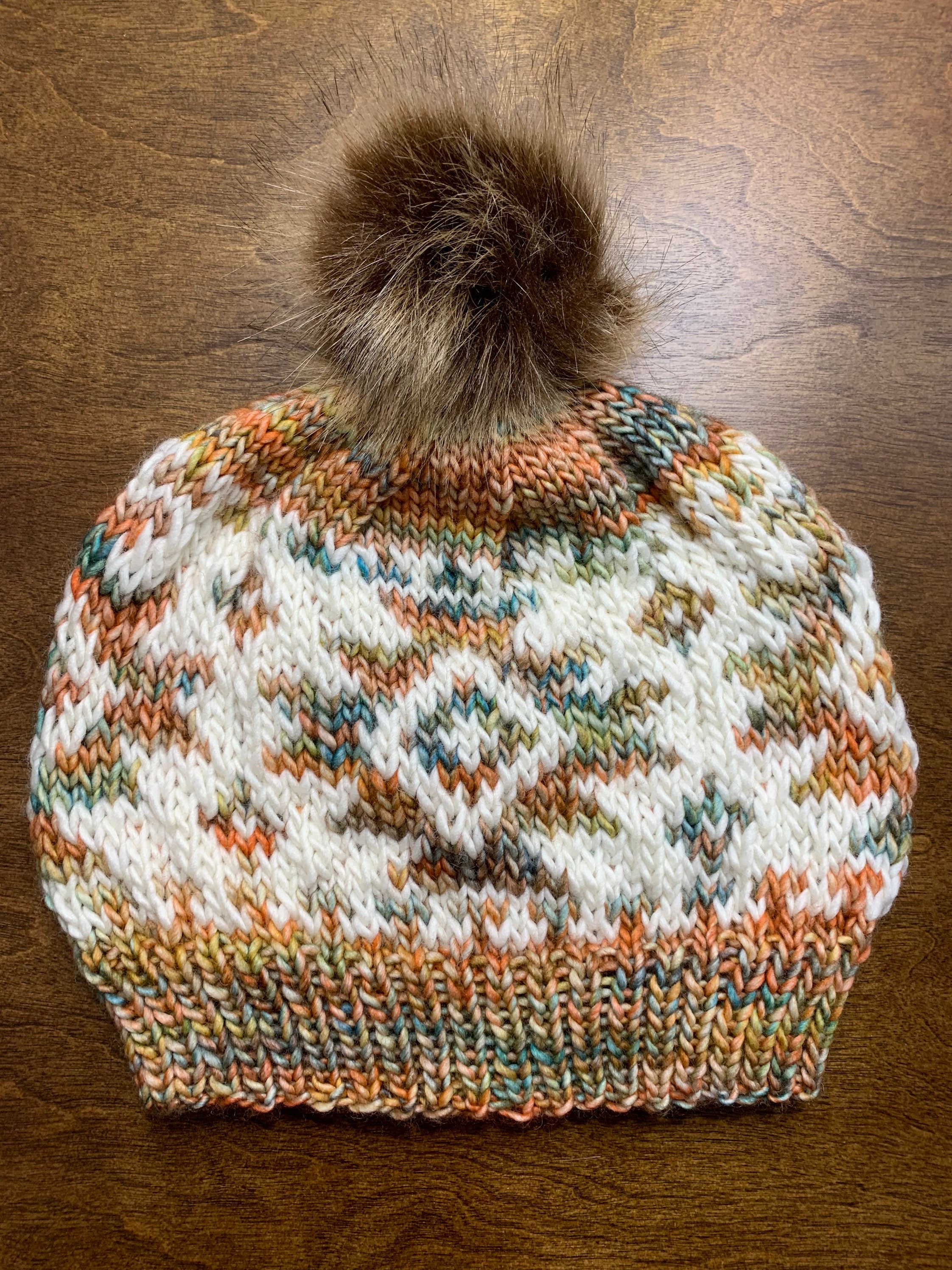 KNITTING PATTERN - Navajo Knit Hat - Etsy