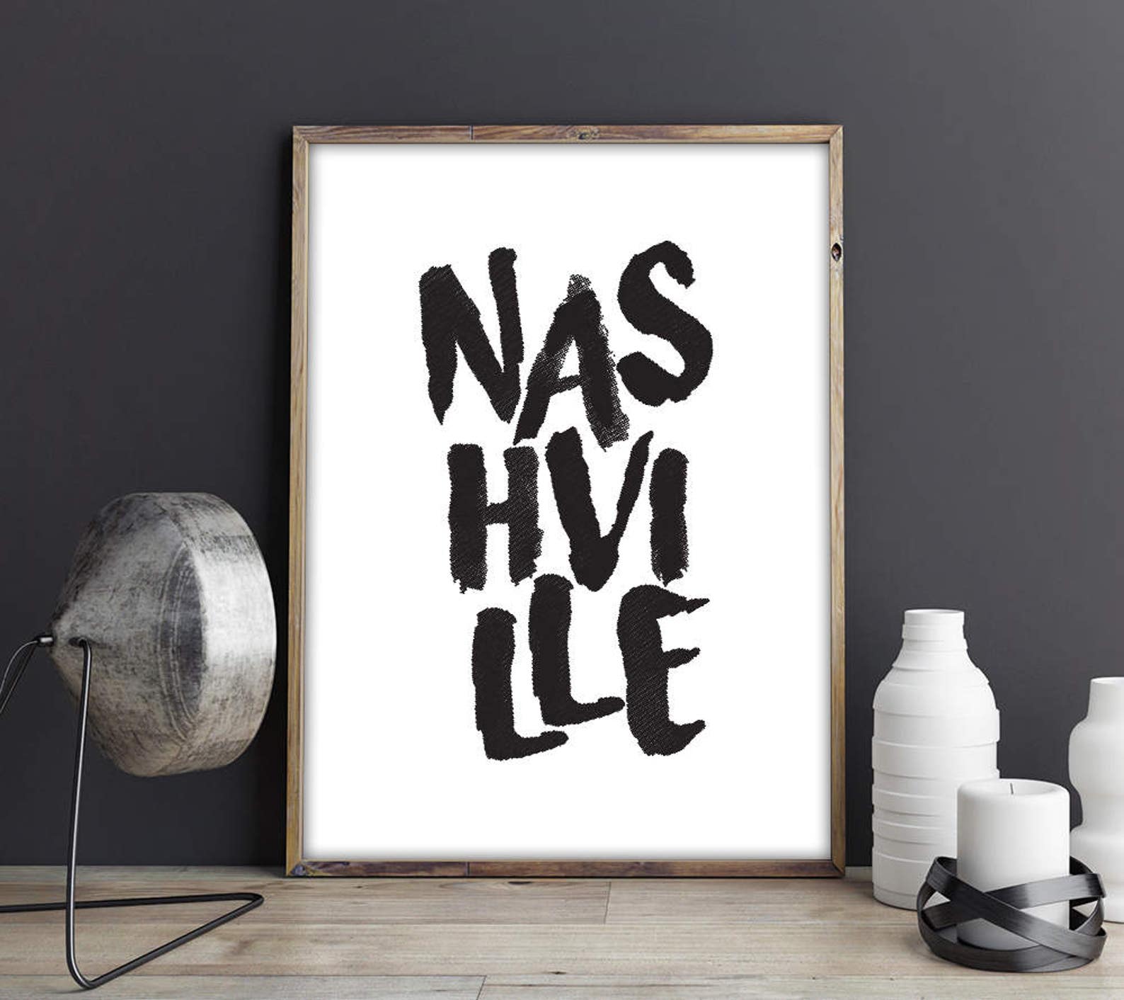 Nashville Digital Print Nashville Poster Digital City Art - Etsy
