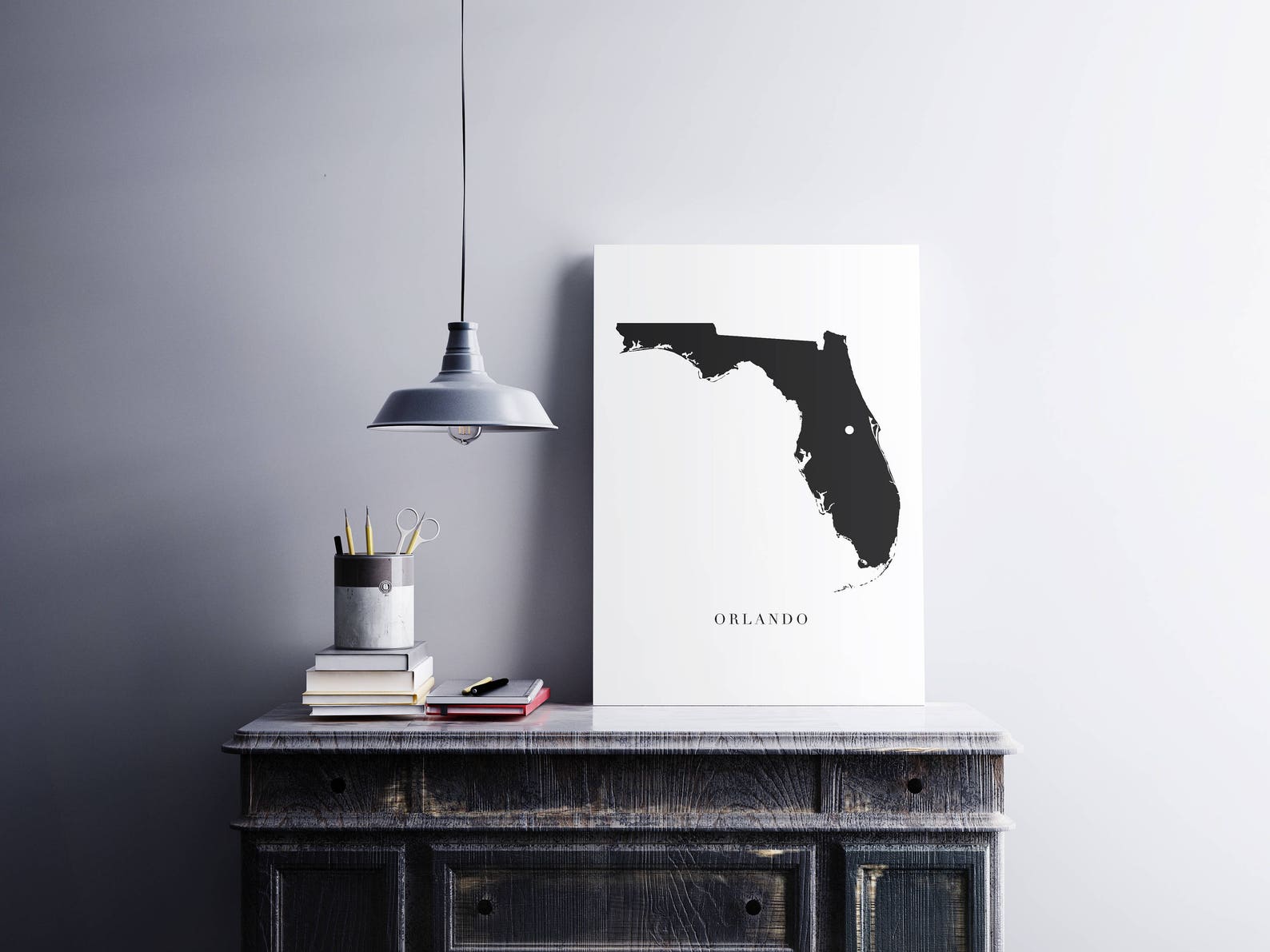 Florida Prints Poster Office Decor Work Tampa Orlando - Etsy