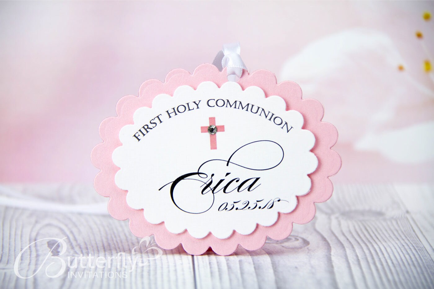 Custom Favor Tag Personalized Tag First Communion Tag Gift - Etsy Canada