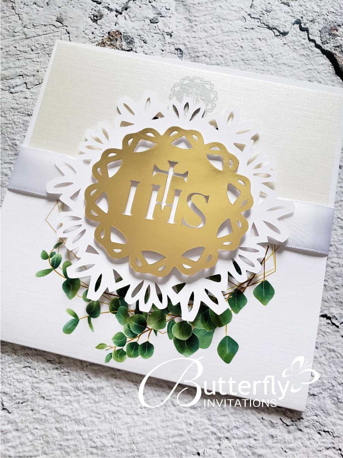 First Communion Invitation Printed Invitations 1st Holy - Etsy