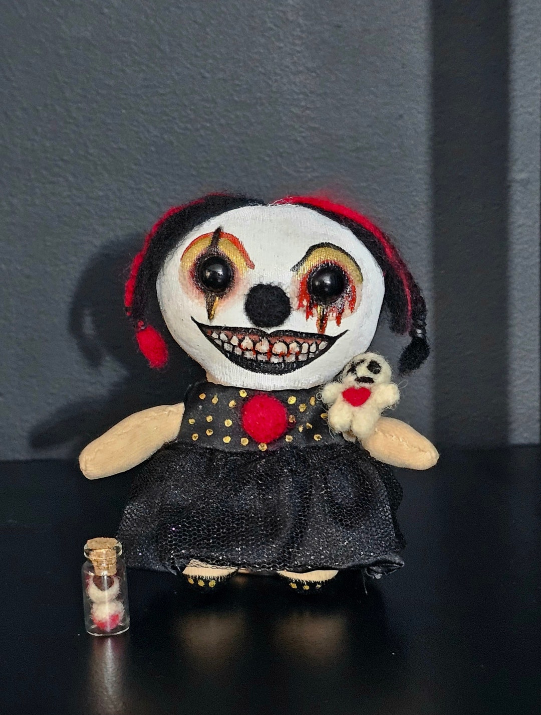 Goth Horror Clown Doll - Etsy