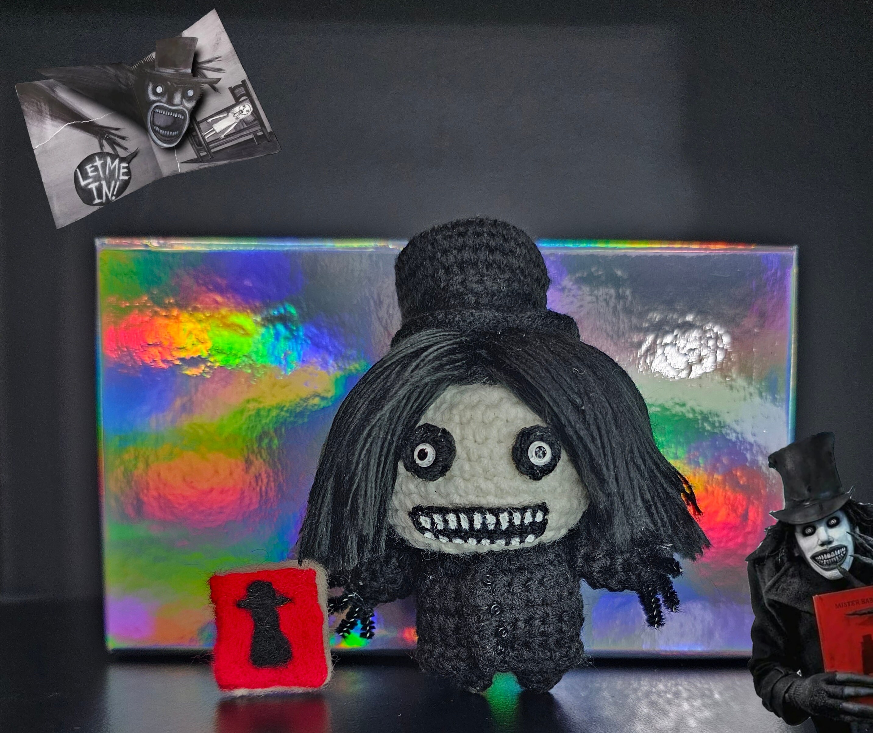 Babadook Crochet Plush Doll - Etsy