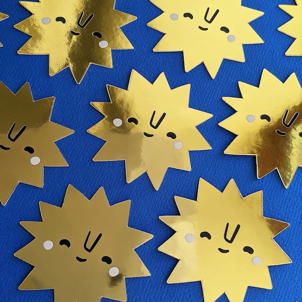 Sun Stickers - Etsy