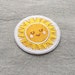 Happy Sun Embroidered Patch Iron on Patch - Etsy