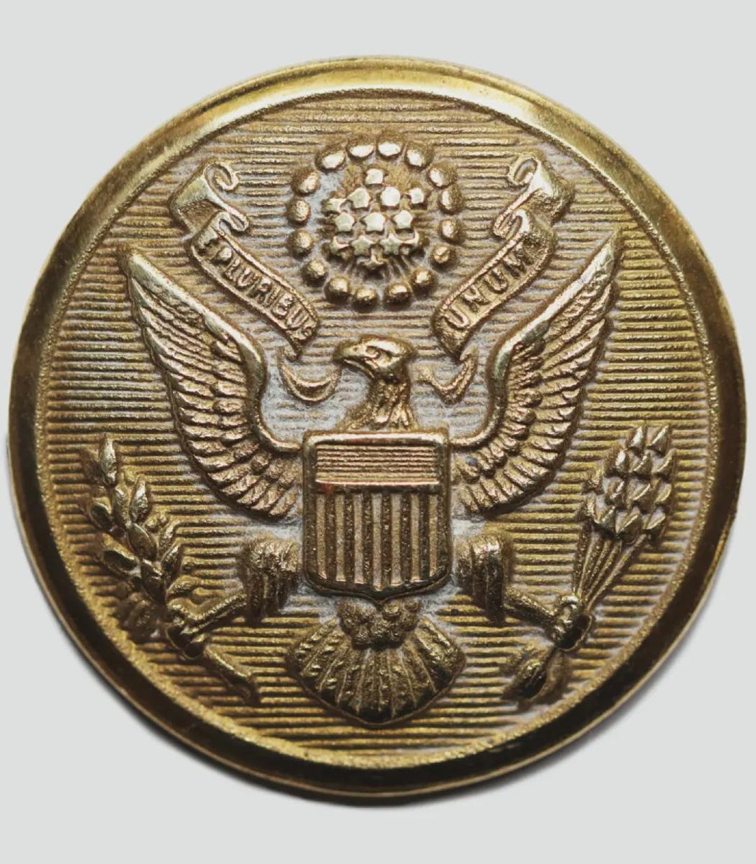 Vintage US Army Button BY Scovill Mfg Co. Waterbury - Etsy