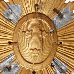 Swedish Military Artillery Shako Plate, Cap Cockade, Hat Badge M/1880 ...