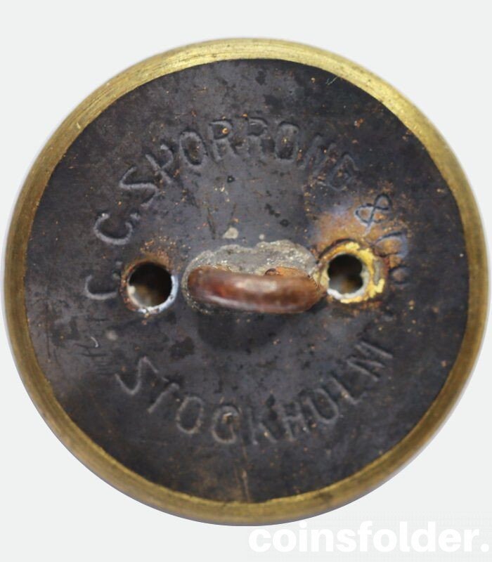Antique Livery Button With the Family Coat of Arms of Peyron - Etsy
