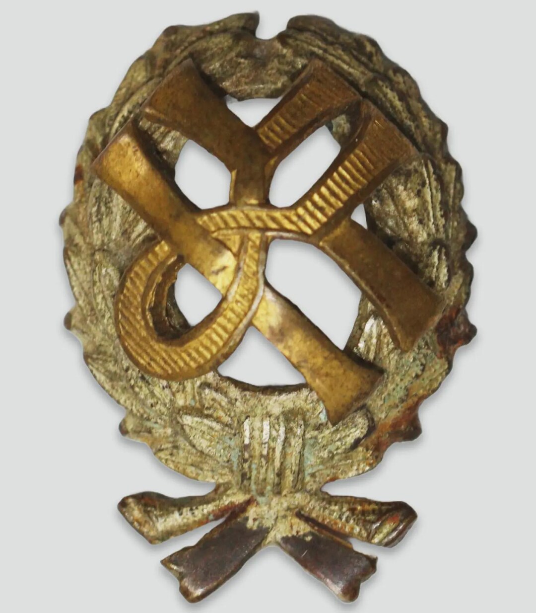 Antique Imperial Russian Student Hat Badge Bronze Original Cockade - Etsy