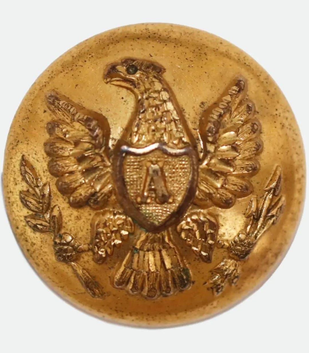 Vintage US Army Button BY Us Military D. Evans & Co. INC. N.attleboro ...