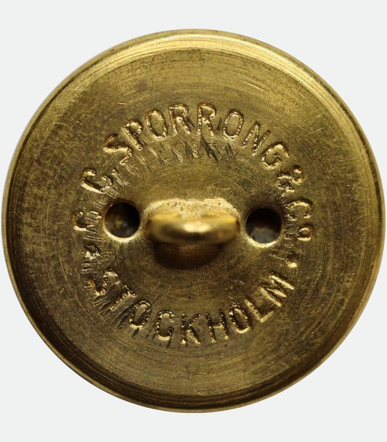 Antique Livery Button With the Family Coat of Arms of Thott - Etsy