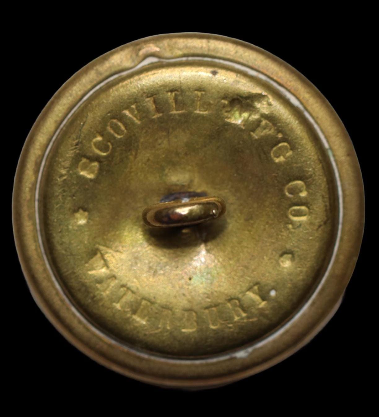 Vintage US Army Button BY Scovill Mfg Co. Waterbury - Etsy