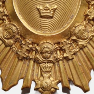 Swedish Military Artillery Shako Plate, Cap Cockade, Hat Badge M/1880 ...