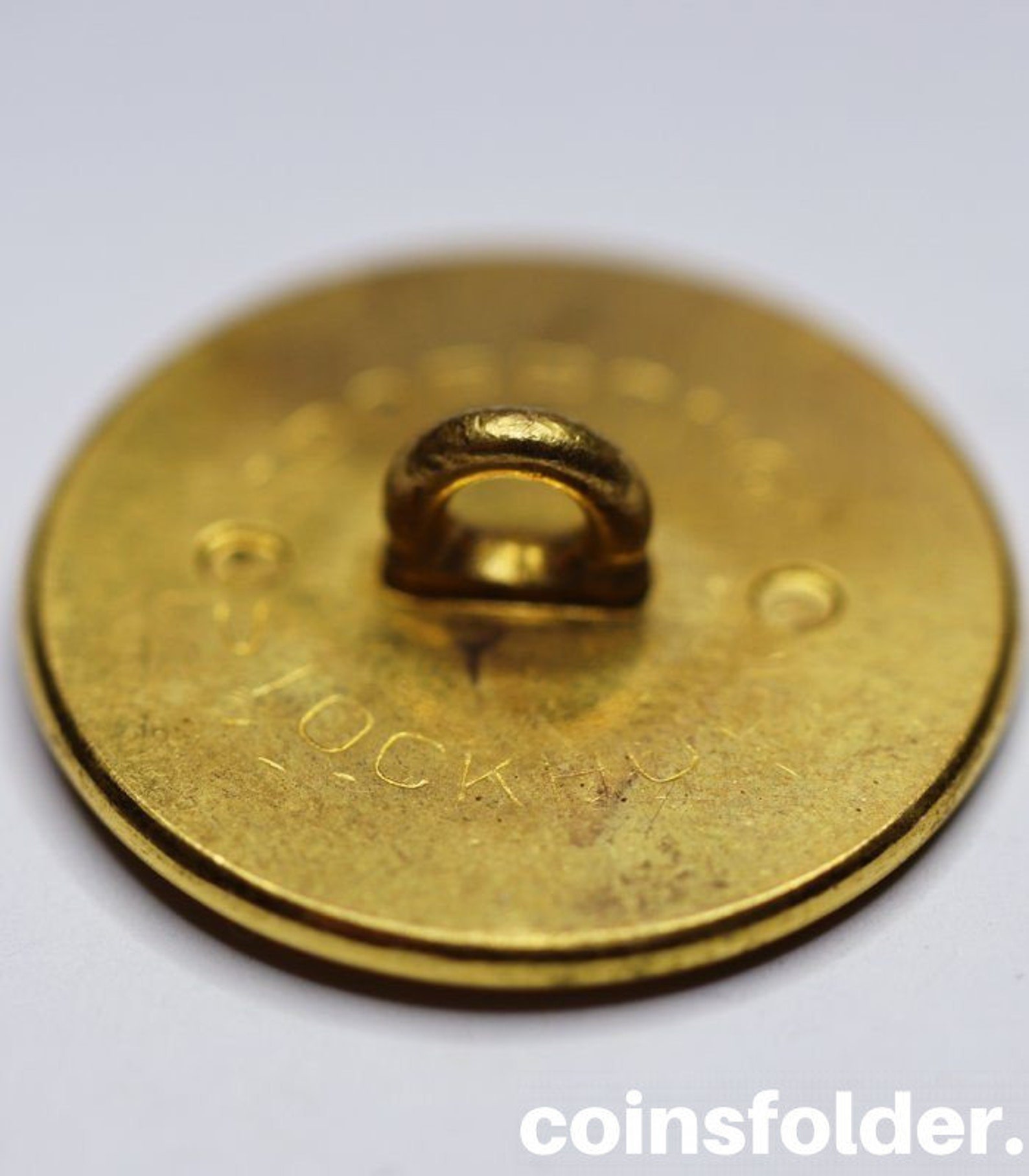 Antique Gilt Livery Button With the Family Coat of Arms of - Etsy