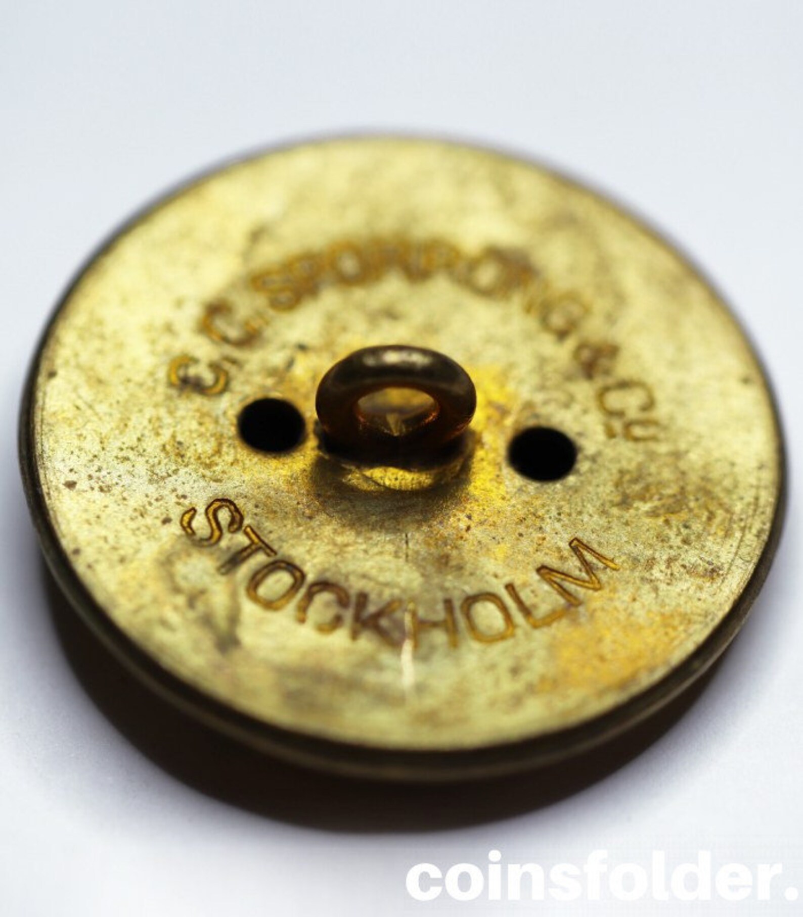 Antique Livery Button With the Family Coat of Arms of Ridderstolpe - Etsy