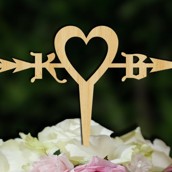 Arrow Cake Topper - Etsy