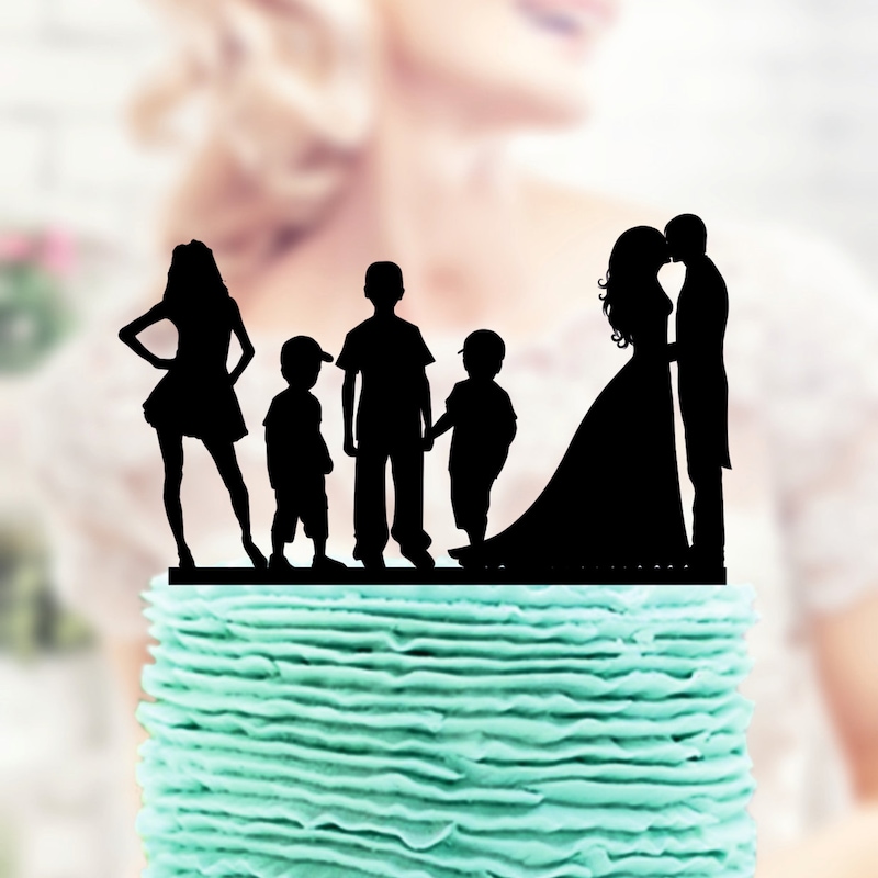 Cake Topper Family - Etsy