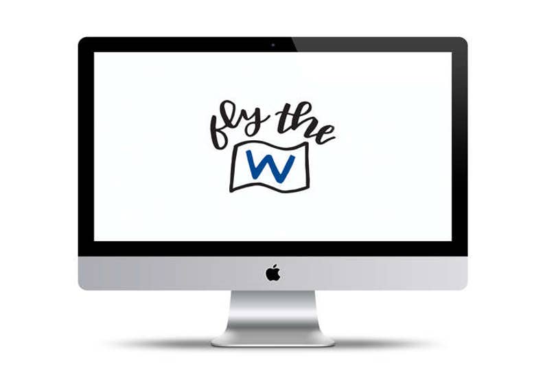 Fly the W Bundle | Wall Decor & Electronic Wallpaper | Chicago Cubs ...