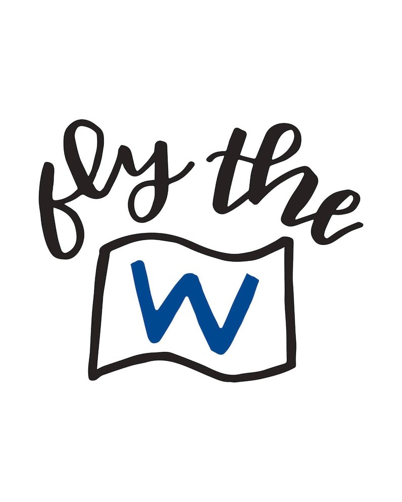 Fly the W Bundle | Wall Decor & Electronic Wallpaper | Chicago Cubs ...