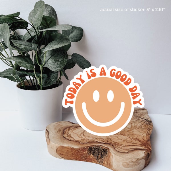 Today is a Good Day Smiley Face - Etsy
