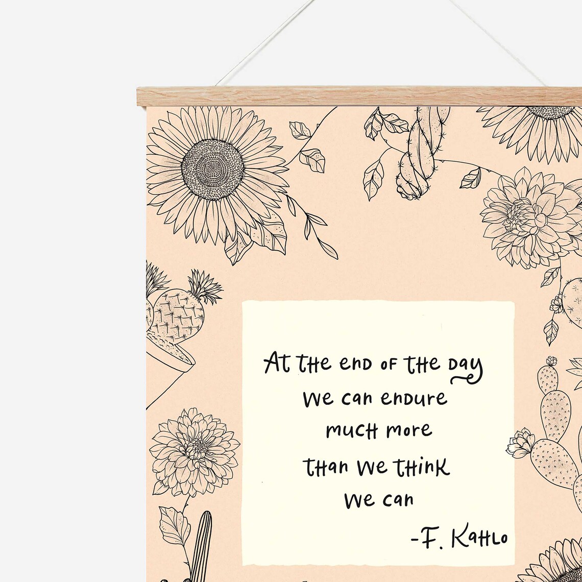 Illustrated Inspirational Print/ Illustrated Artwork/wall | Etsy