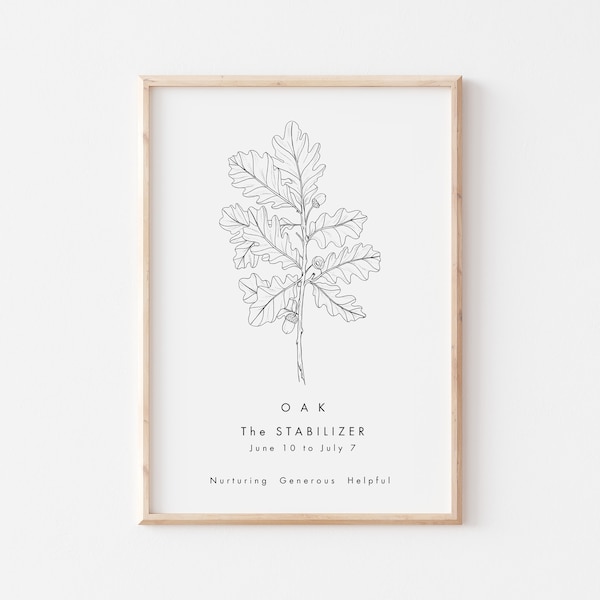 Oak Tree Sign - Etsy