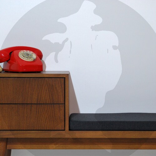 Gossip Bench Gossip Table Entryway Bench Retro Telephone - Etsy