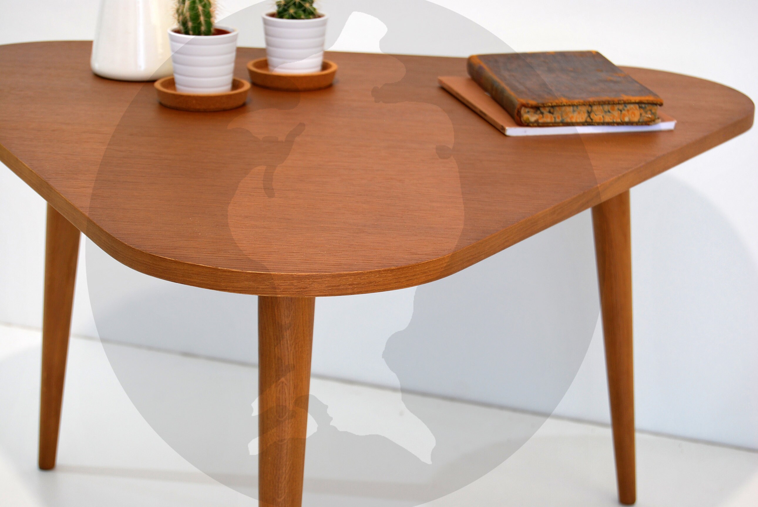 Side Table Coffee Table triangular coffee table modern | Etsy