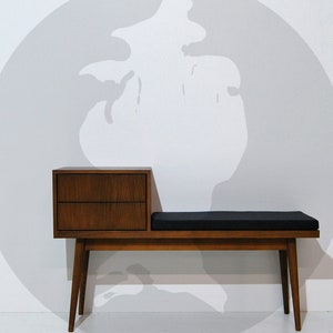 Gossip Bench Gossip Table Entryway Bench Retro Telephone - Etsy