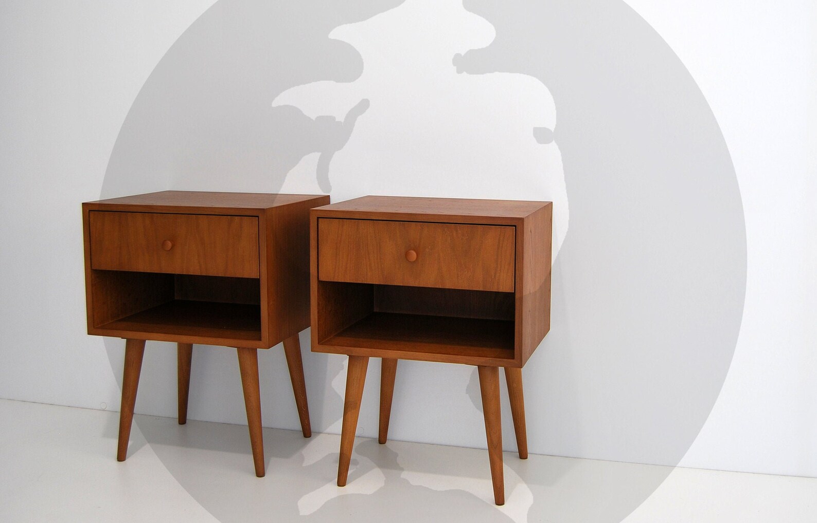 Pair of Nightstand Night Stand Bedside Table Bed Side - Etsy