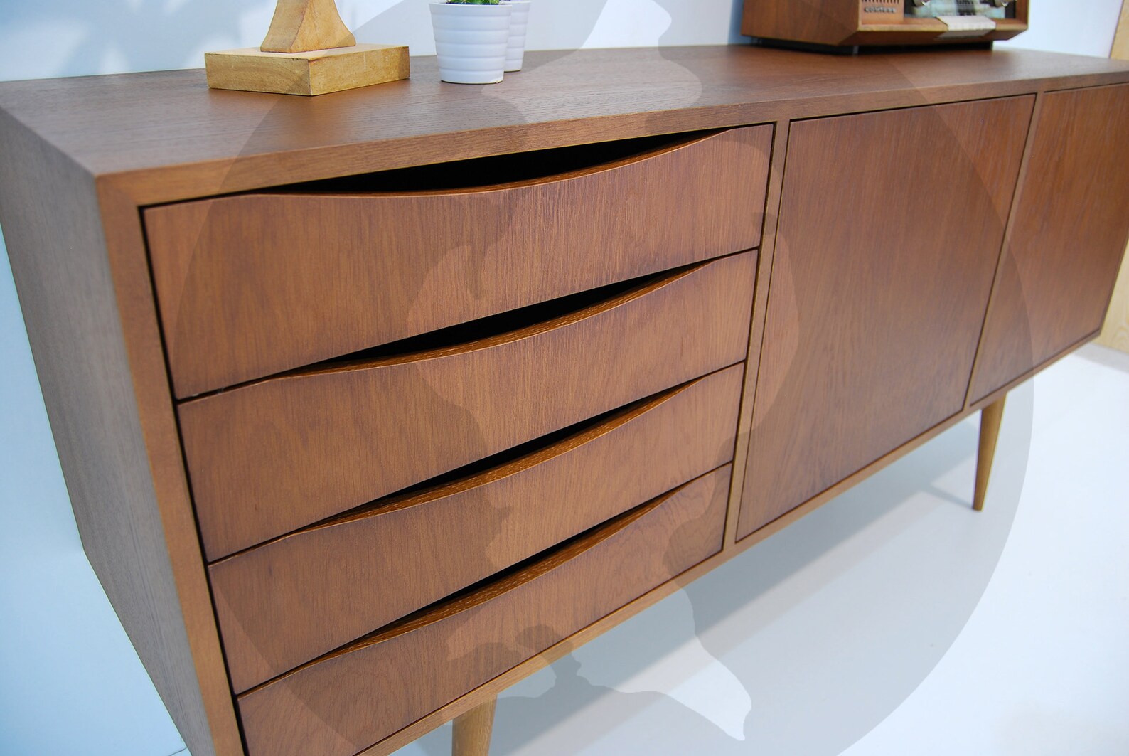 Sideboard Modern Mid-century / Living Room Furniture / Console - Etsy