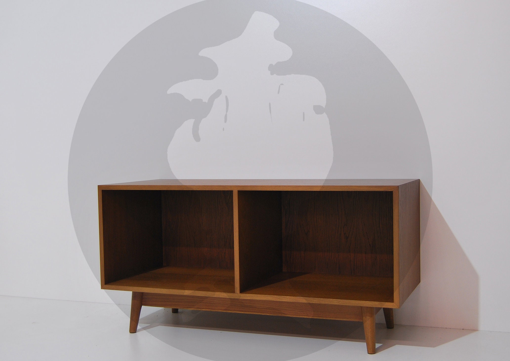 Vinyl Record Storage Mid Century Modern Sideboard Media | Etsy