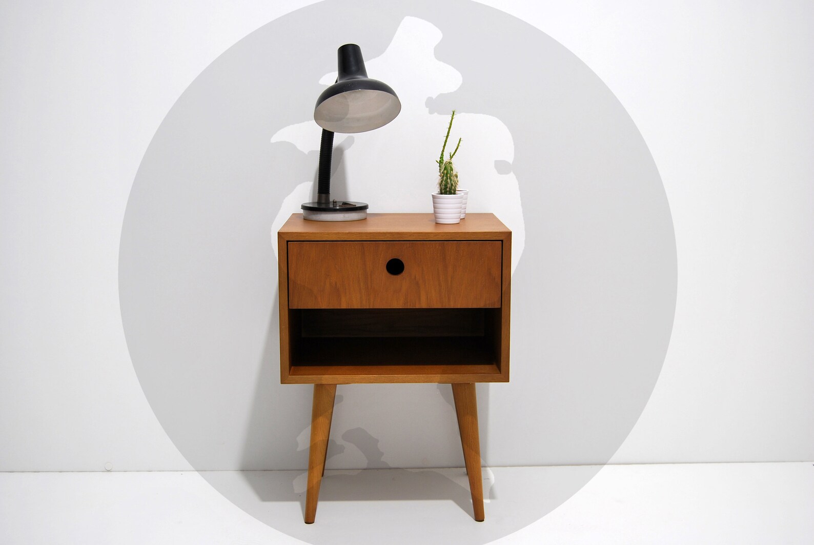 Pair of Nightstand night stand bedside table bed side | Etsy